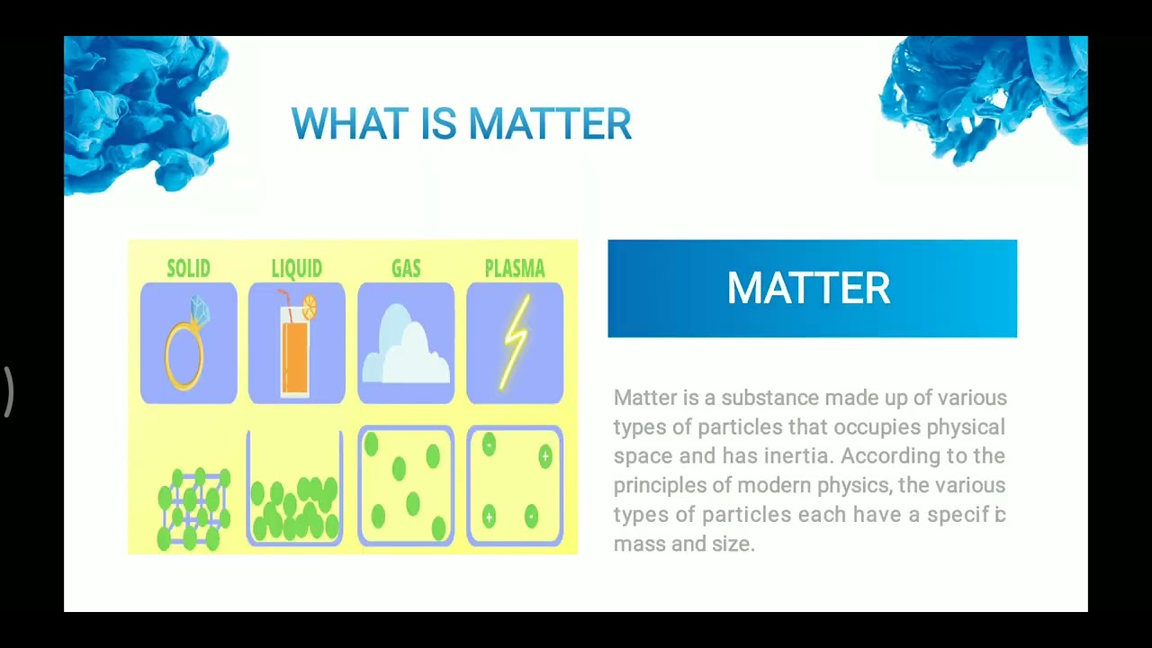 Class 9 science ch 1 state of matter - YouTube