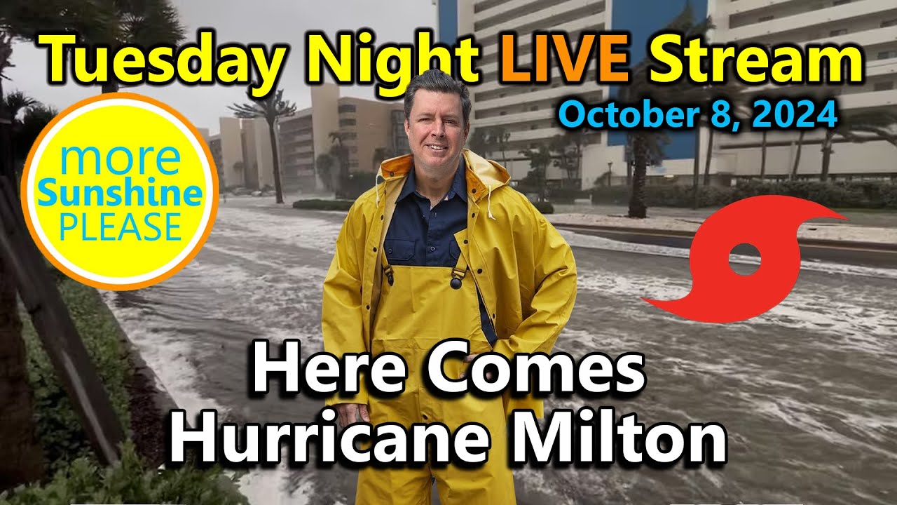 Tuesday Night Pre-Hurricane LIVE Stream - YouTube