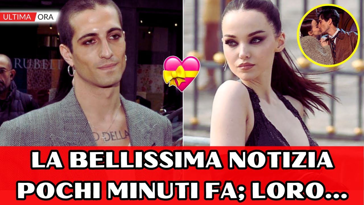 Dove Cameron e Damiano David; La notizia poco fa; La bellissima dedica ...
