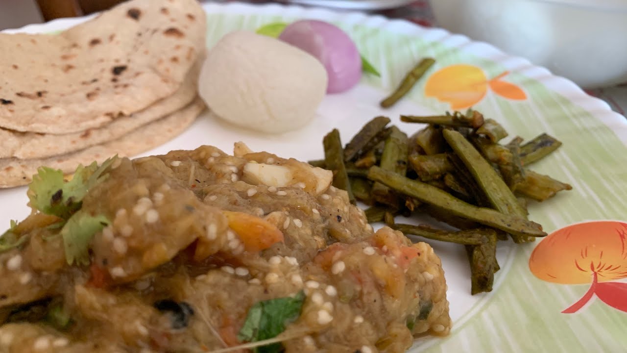 baigan bharta chokha gwarphali aur interesting story 😹 - YouTube