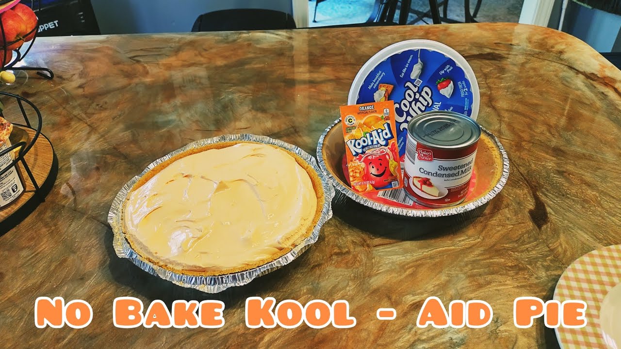 NO BAKE KOOL- AID PIE - YouTube