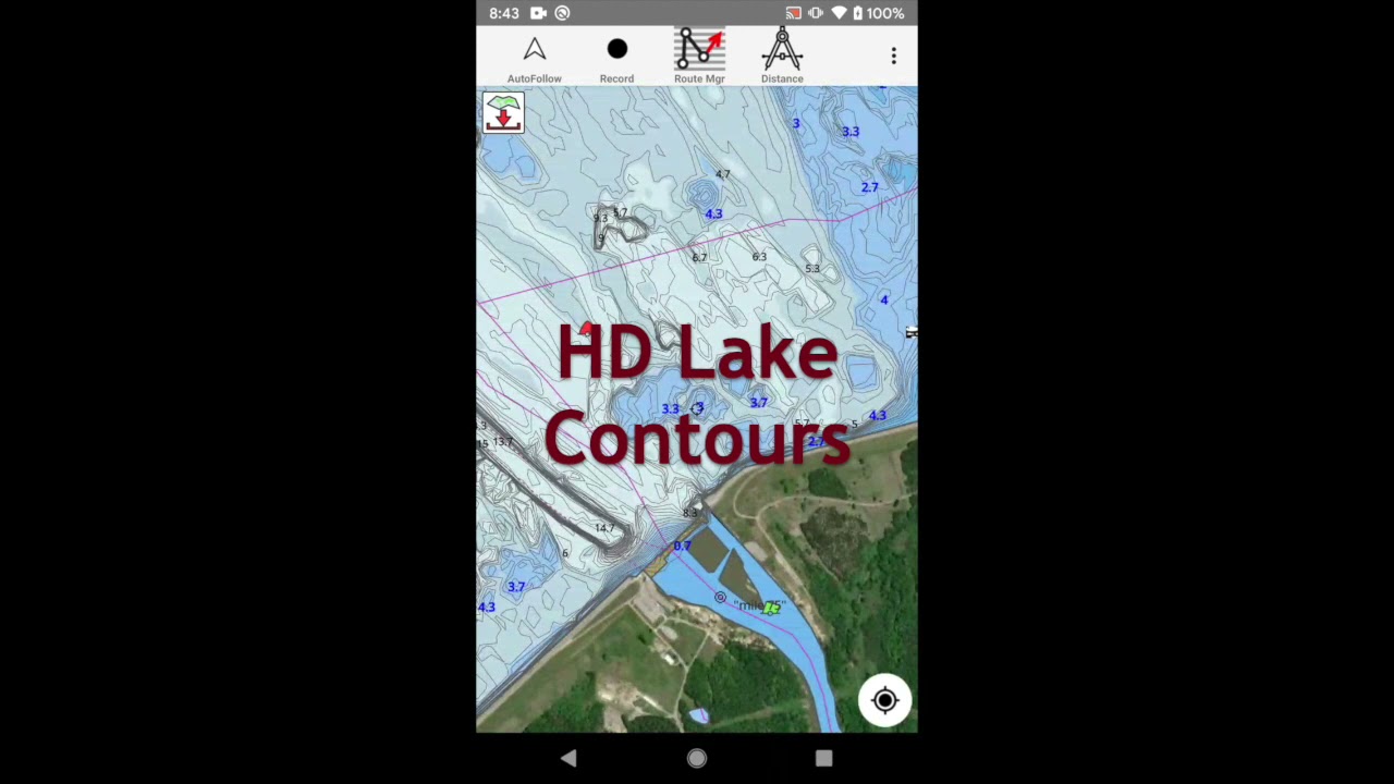 i-Boating: Marine Navigation & Lake Maps for Android - YouTube