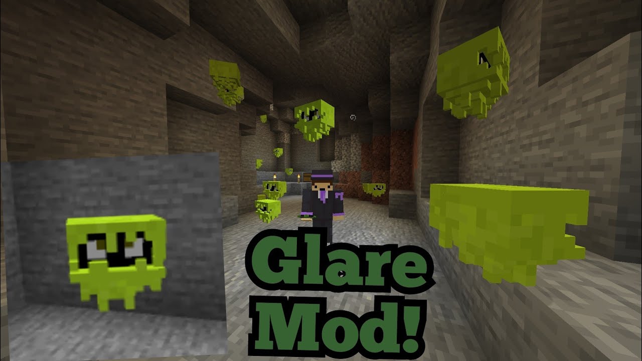 Glare Mod For Minecraft! Testing The New Mob Vote Mob! Mod By ...