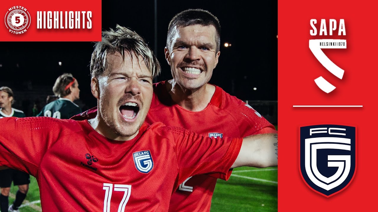 SAPA/2 - Gilla FC | Highlights | Miesten Vitonen - YouTube