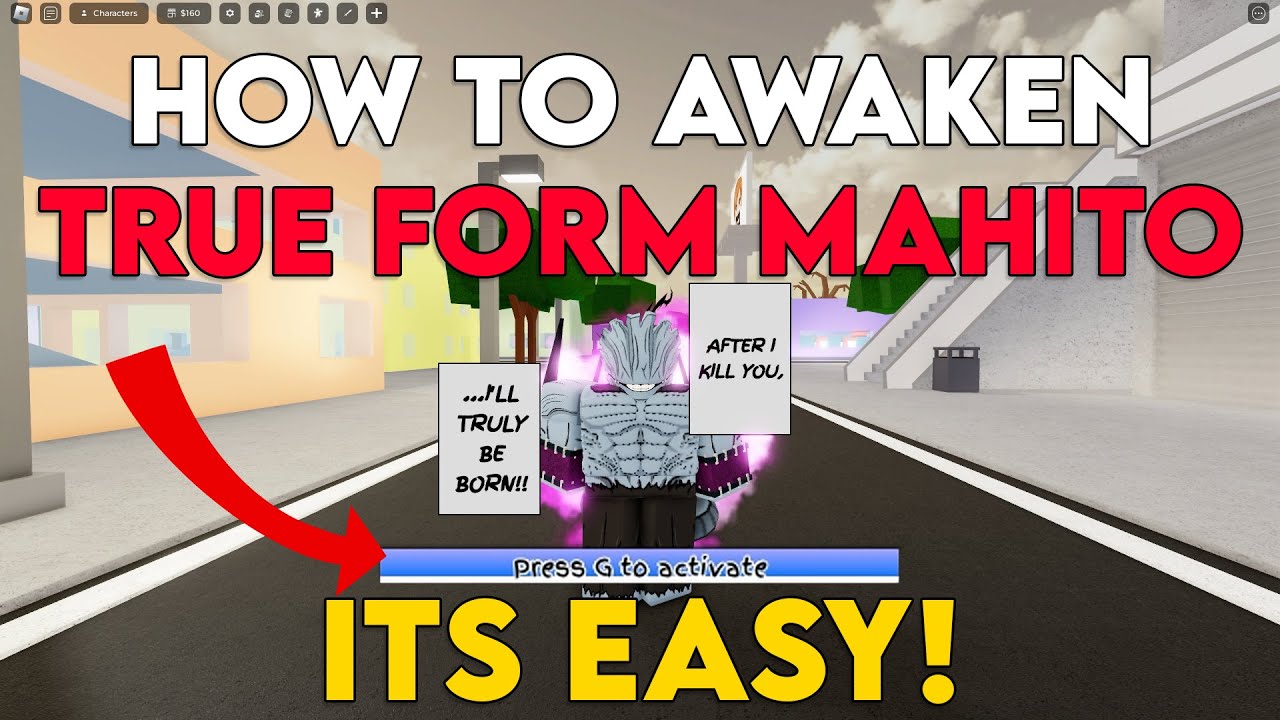 How To Use Mahito's 2nd Awakening | Jujutsu Shenanigans - YouTube