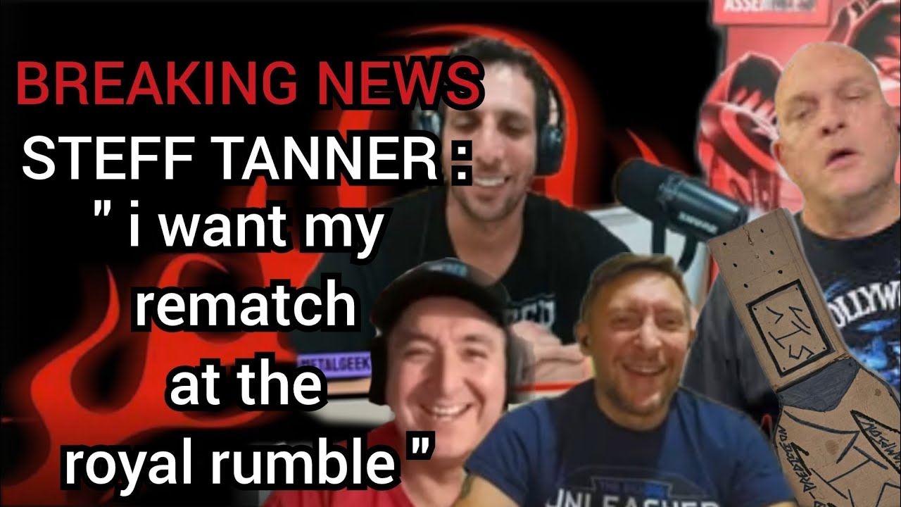Geeking Out With METAL GEEK EXCLUSIVE: Steff Tanner call out Drost Beef ...