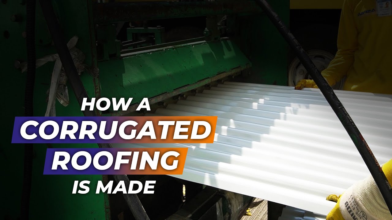 [S5.Ep.2] On-Site Roll Forming | HOW Corrugated Roofing is made - YouTube