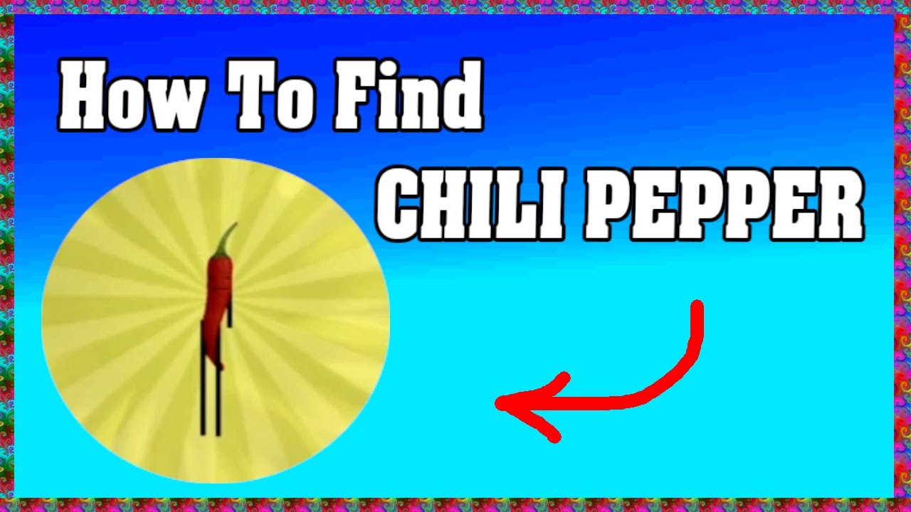 How To Find CHILI PEPPER / Secret Staycation Roblox - YouTube