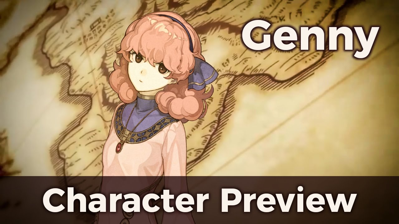 Fire Emblem Echoes, Character Preview: Genny - YouTube