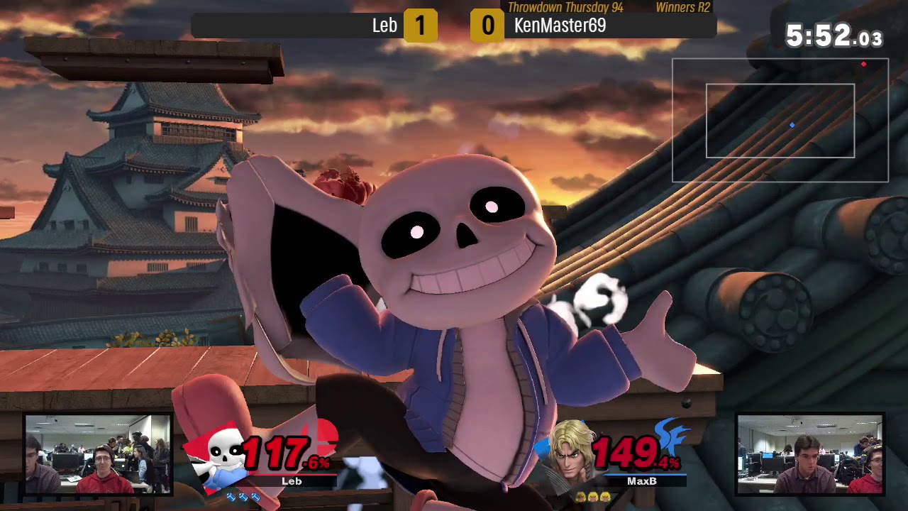 Throwdown Thursday 94 - Winners R2 - (Rob/Mii Gunner) Leb vs ...