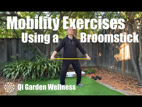 3 Simple & Effective Mobility Exercises | Using a Broomstick - YouTube
