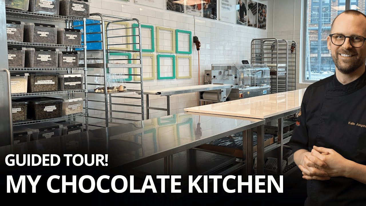 How I built my Chocolate kitchen! (Full Guided tour) - YouTube