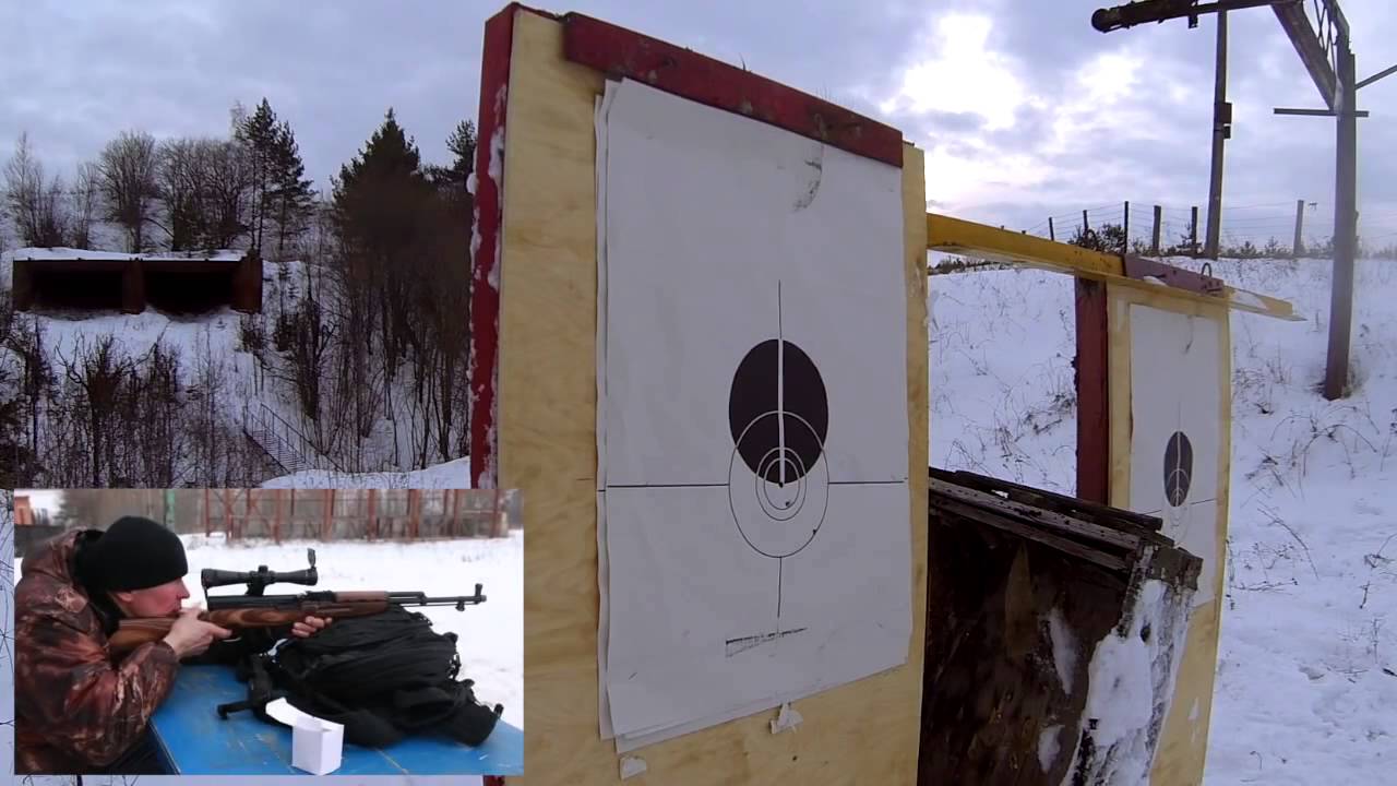 Fucile semi-automatico MOLOT VPO-208 calibro .366 TKM - YouTube