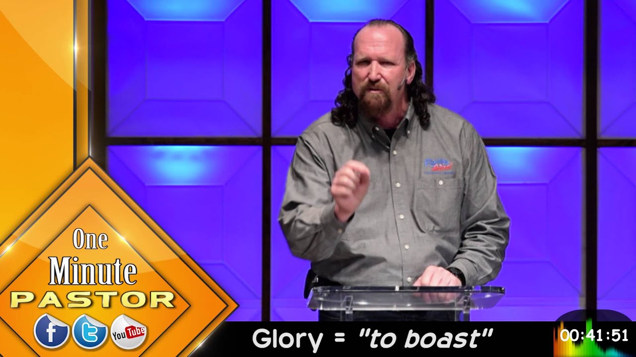 WISDOM: One Minute Pastor - with Pastor David Oberg - YouTube