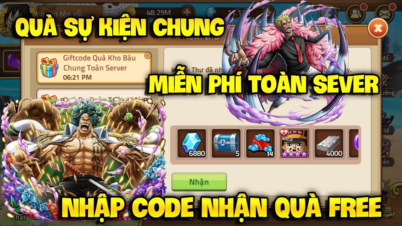 Cập Nhật 9 Code Huyền Thoại Hải Tặc Mới Nhất | Sự Kiện Nhận GiftCode ...