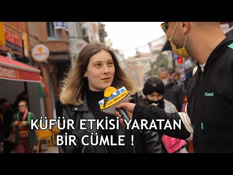 KÜFÜR ETMEDEN KÜFÜR ETKİSİ YARATAN BİR CÜMLE ? - SARI MİKROFON