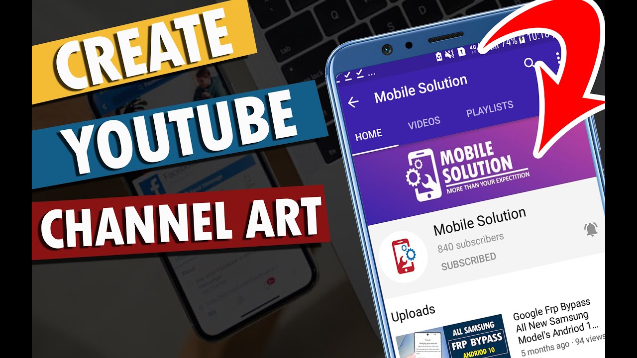 How to Make a Professional YouTube Channel Art & Banner + Perfect ...
