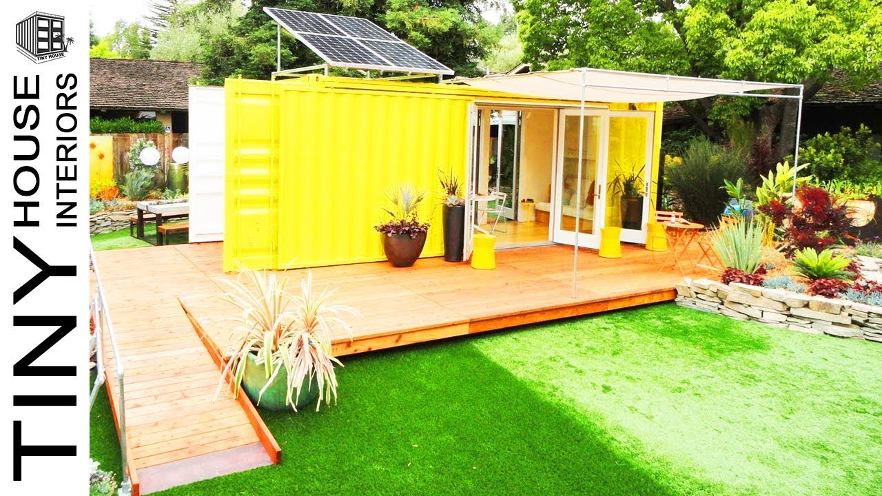 Most Amazing Shipping Container Homes | Tiny House Interiors - YouTube