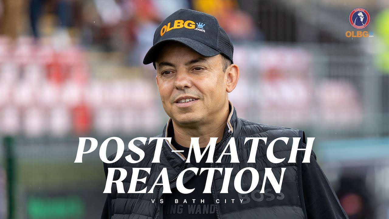 Marc White’s Post-Match Reaction | Bath City (H) - YouTube