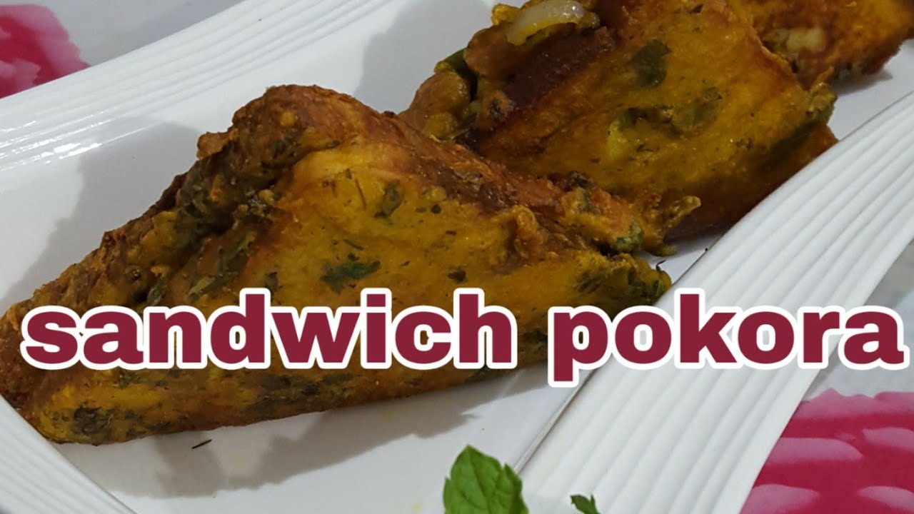 How to make bread pokora__sandwich pokora yummy 😋ramdan special dish ...