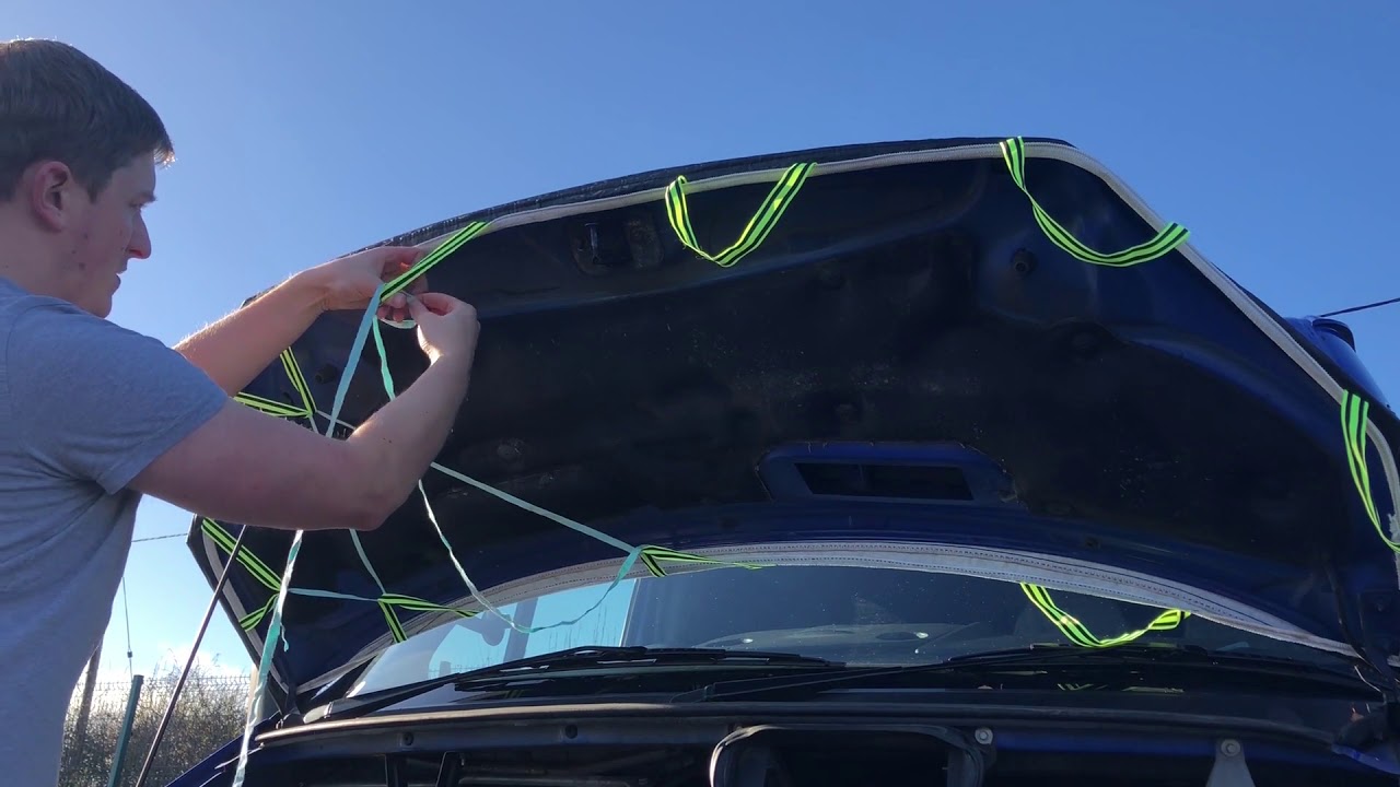 Ford Transit MK7 Bonnet Bra (full) Fitting Guide | Van Demon - YouTube