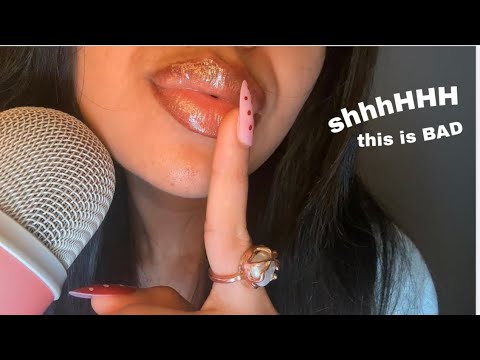 ASMR Telling You My Secrets… Shhh (Upclose Inaudible) 