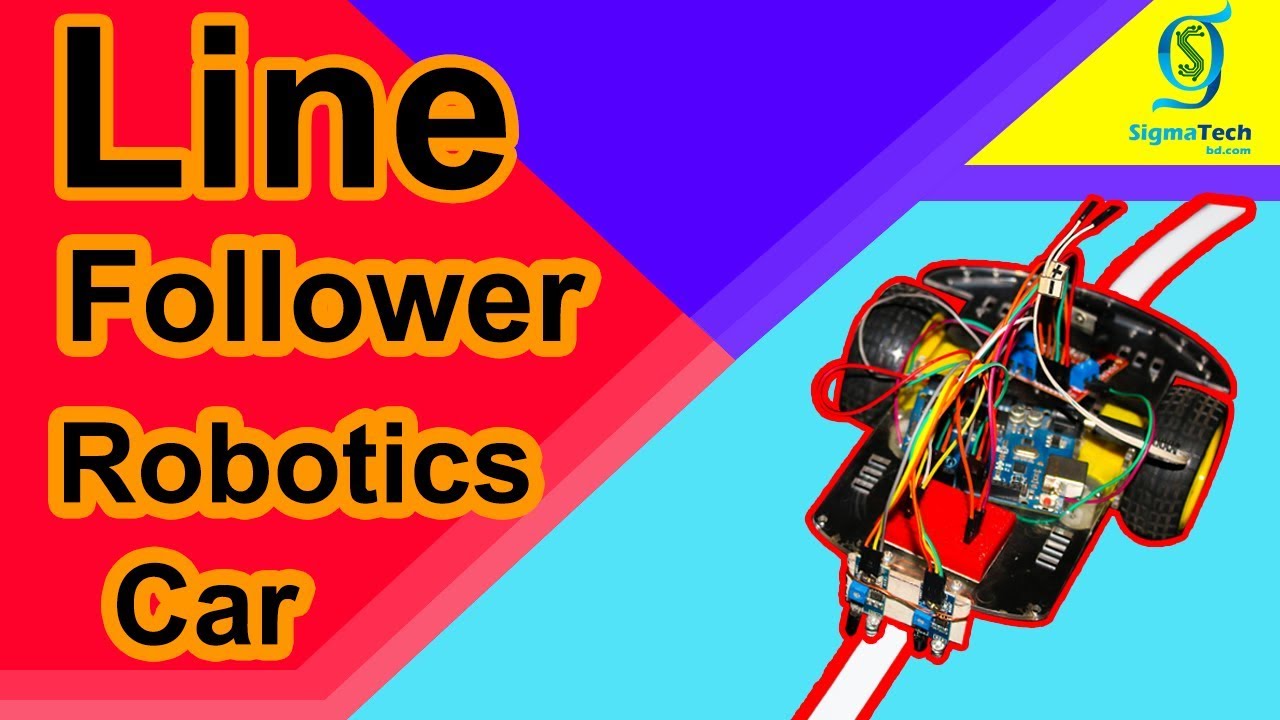 Line Follower Robotics Car - YouTube