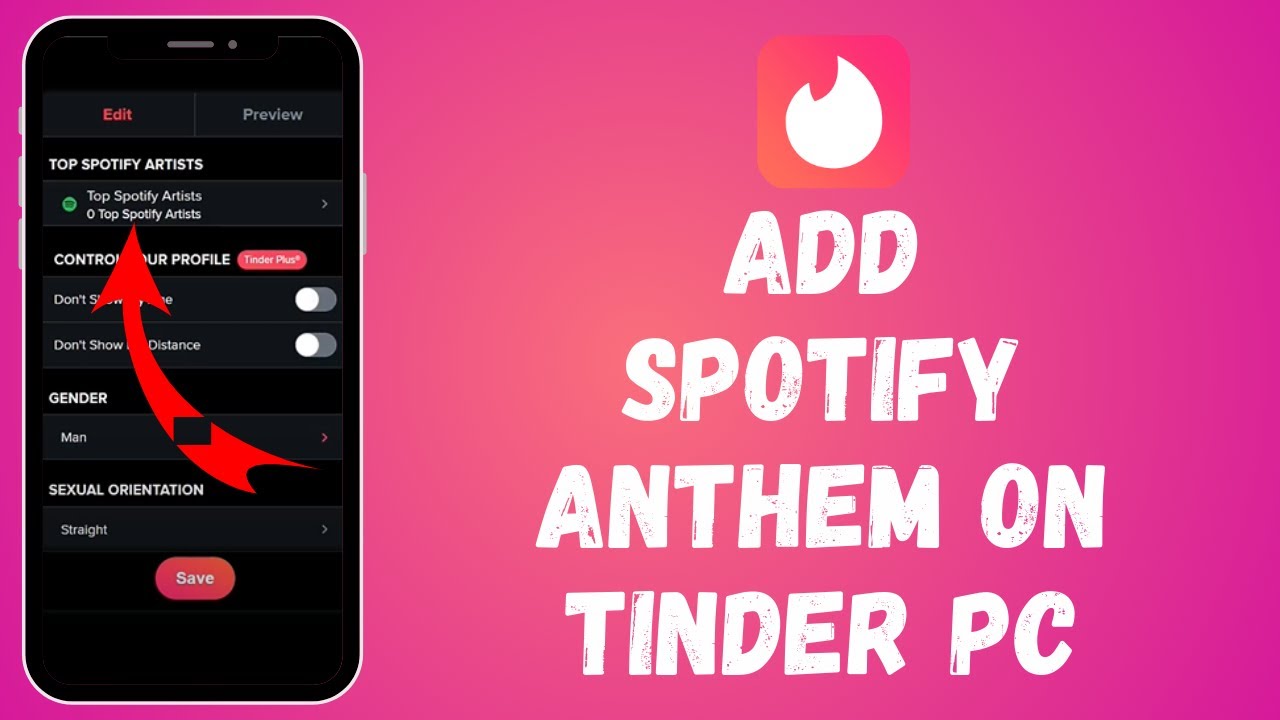 How to Add Spotify Anthem on Tinder PC (2024) | Include Spotify Anthem ...