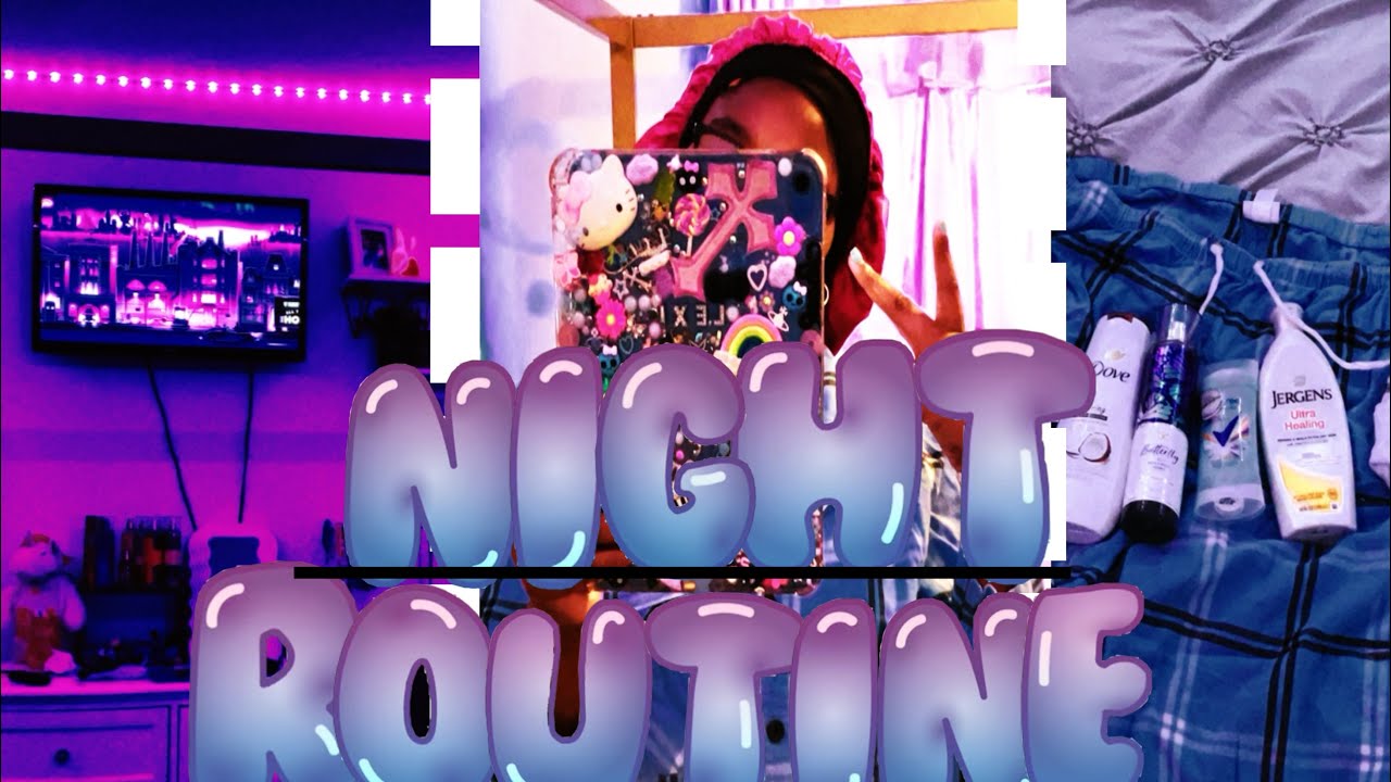 Night routine/ grwm for bed 😜💕💜 - YouTube