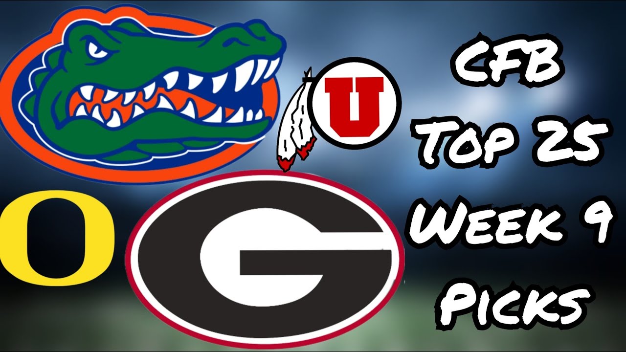 College Football Week 9 Picks & Predictions | AP Top 25 | Unpretentious ...