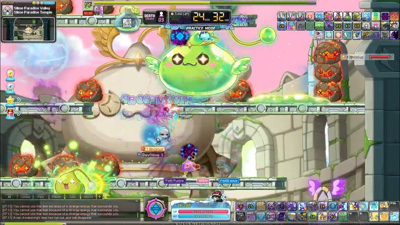 MapleSEA Chaos Divine King Slime/Guardian Angel Slime | Pathfinder ...