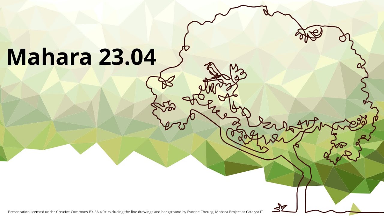 Mahara 23.04: Outcomes portfolios - YouTube