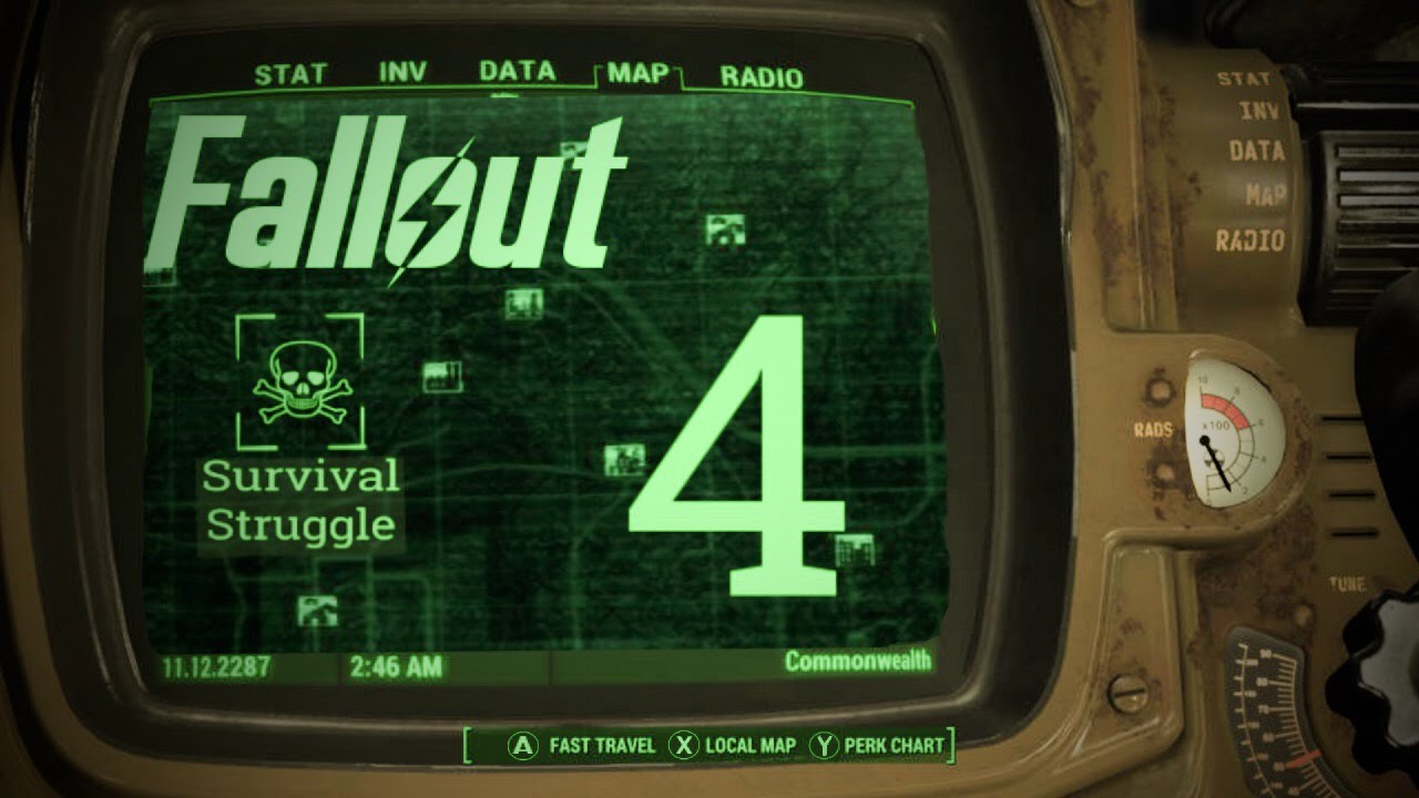 Fallout 4: Survival Struggle | E04 | The Pool Cue Chronicles - YouTube