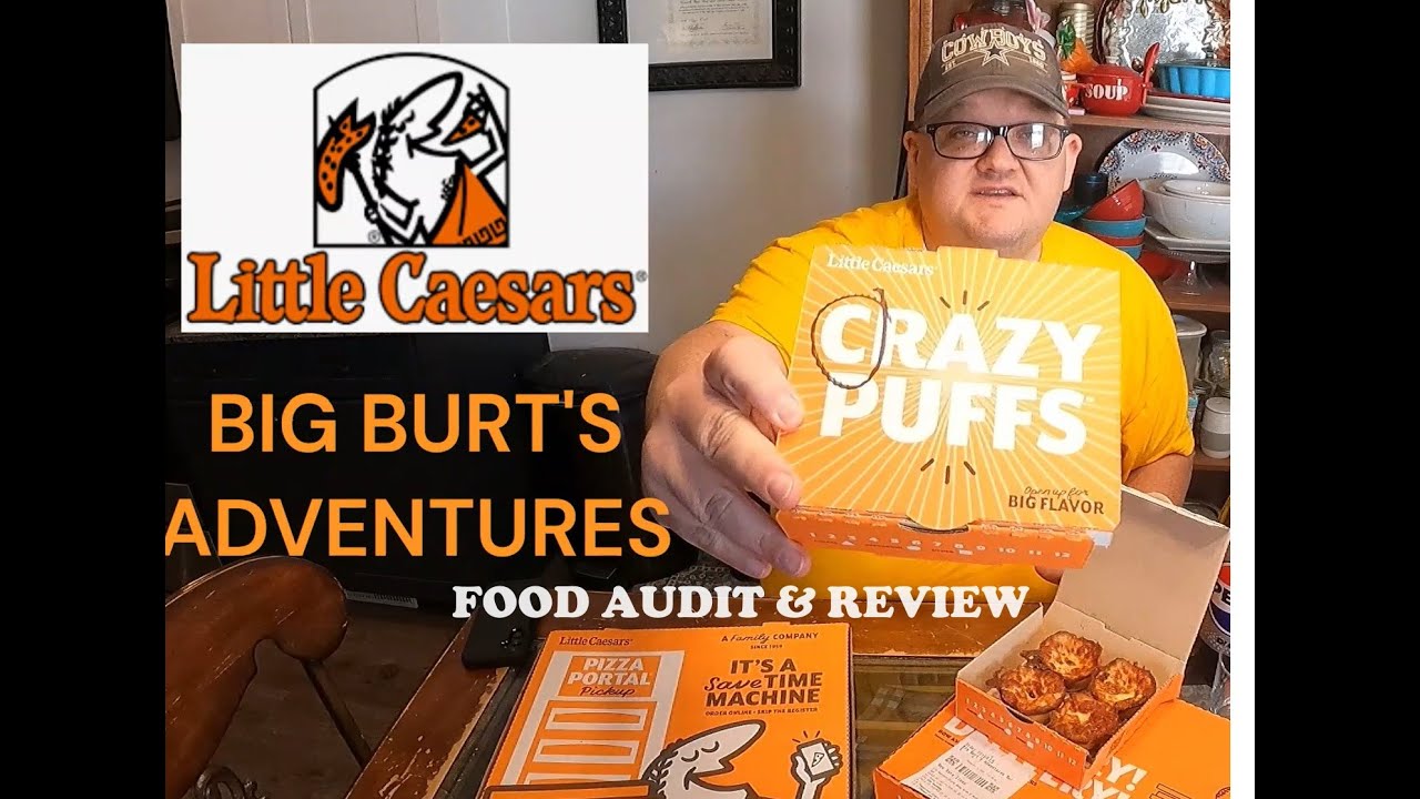 NEW "Puffs" Little Caesars Food Review City Center - YouTube