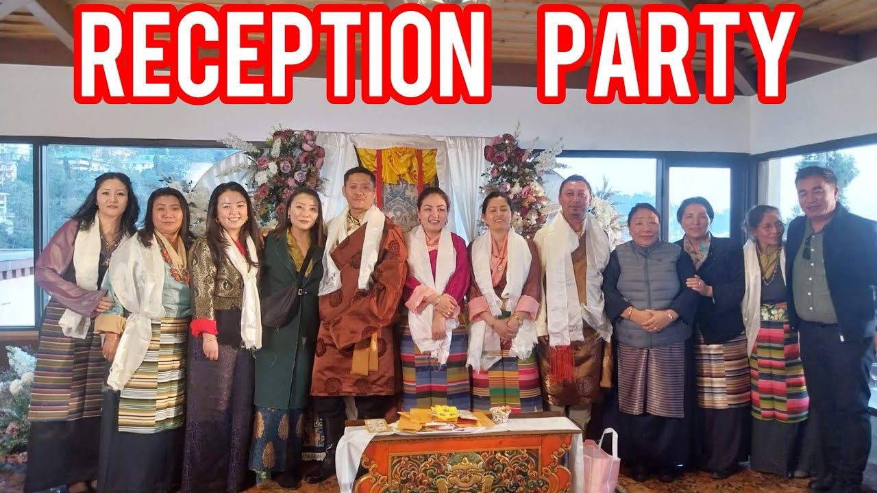 Tibetan #Wedding #Reception Bride and Groom #denzong residency #tibetan ...
