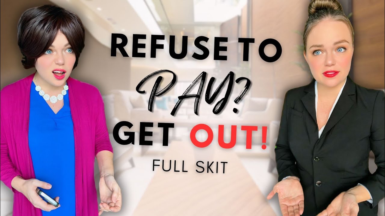 Lady... Just Get OUT! - YouTube