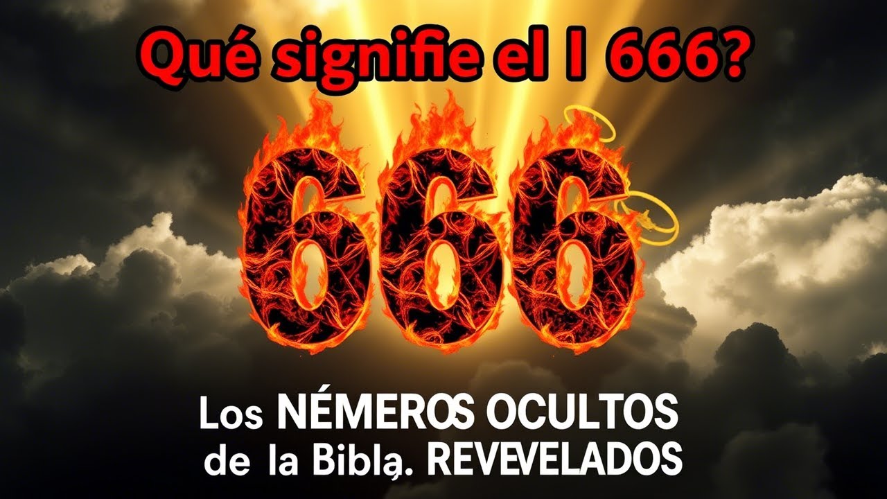 ¿Qué Significa el 666? 😱 Los SECRETOS OCULTOS de la Biblia REVELADOS ...