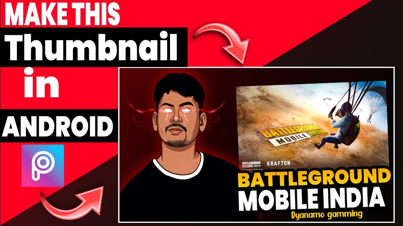 dynamo gaming thumbnail || create bgmi thumbnail || bgmi thumnail ...