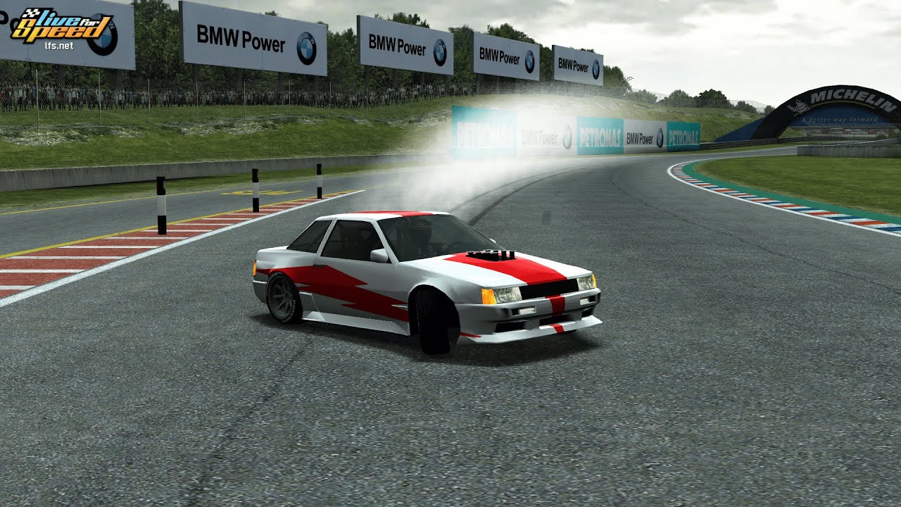 Live for Speed S3 Mods #325 - 8 STACK DRIFTER Drift on Aston Grand Prix ...