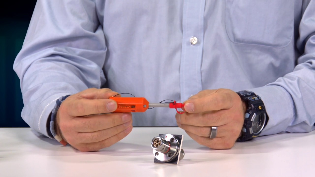 Senko Smart Cleaner Mini 2.00mm for SMPTE 304M Connectors - YouTube