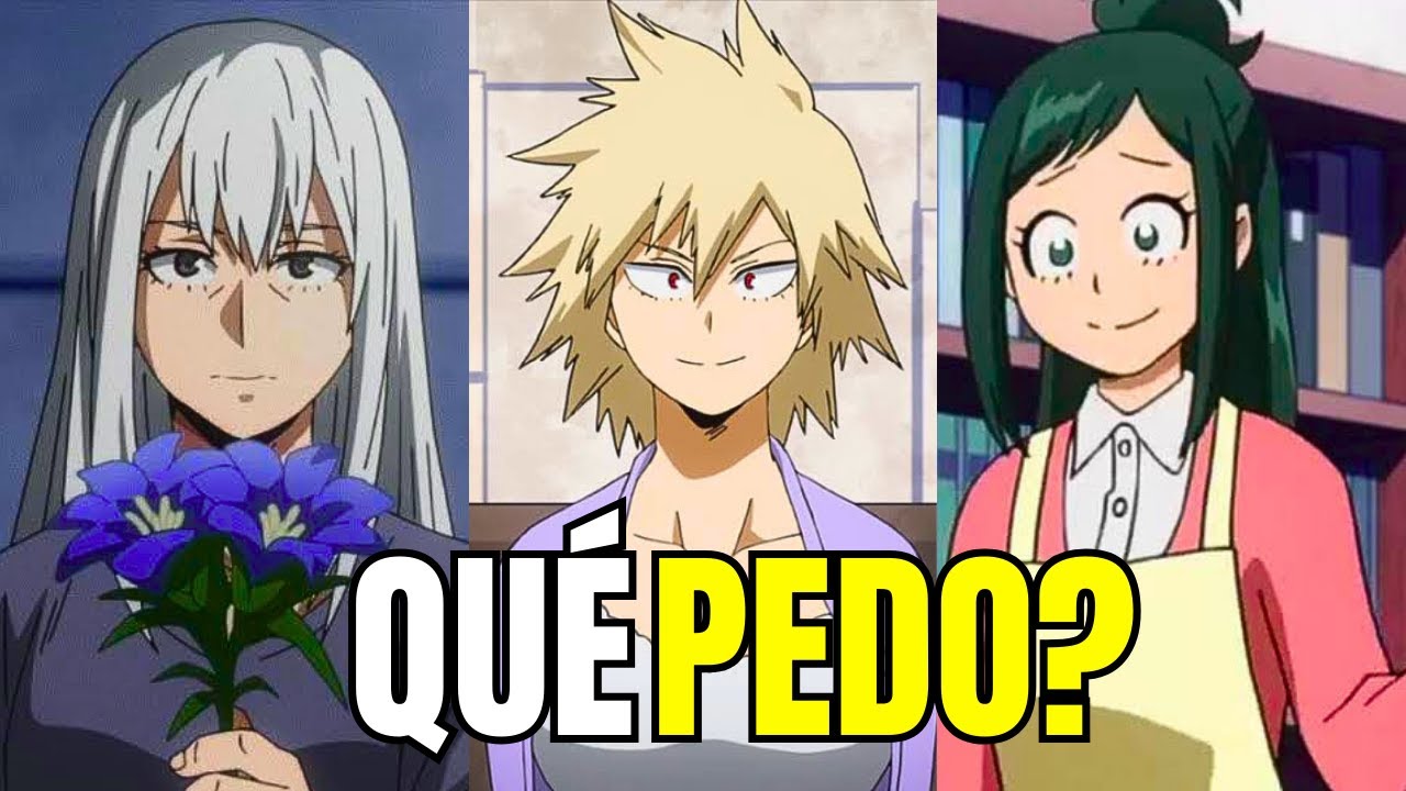 QUÉ PEDO CON LAS MAMAS EN MY HERO ACADEMIA? (INKO MIDORIYA, MITSUKI ...