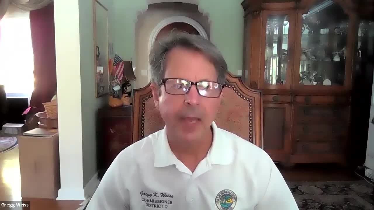 Palm Beach County Commissioner Greg Weiss believes mask mandate will be ...