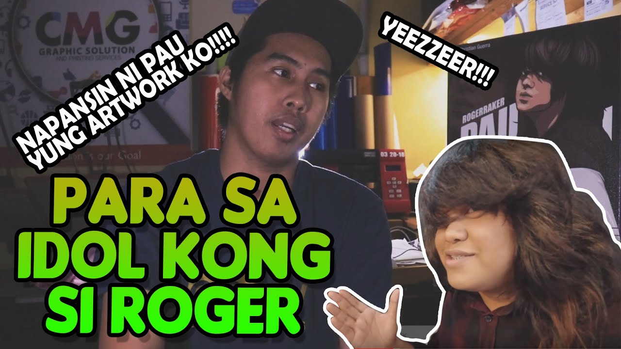 RogerRaker | Para sa idol kong si Roger | FAN ART 2019 - YouTube