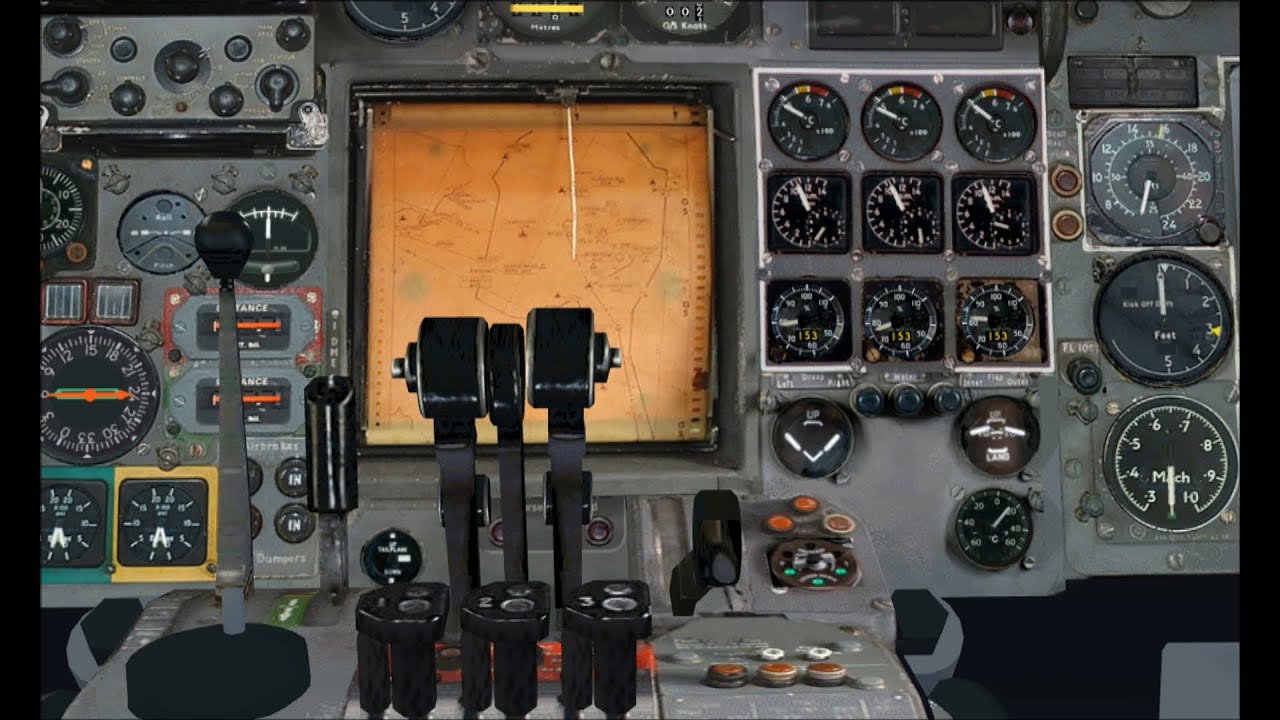 FSX - Trident-1E - Spey-511 engine sounds - fd views - YouTube