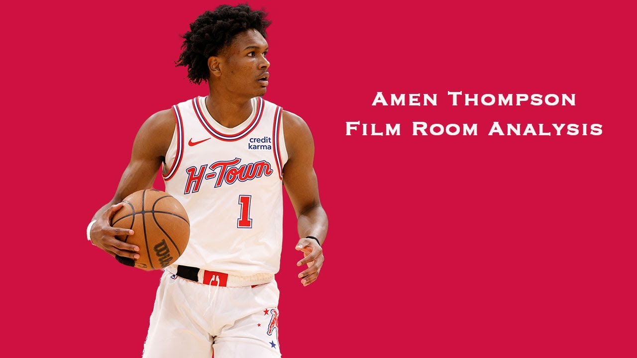 Here's What Amen Thompson Showed During the 2023-24 Season - YouTube