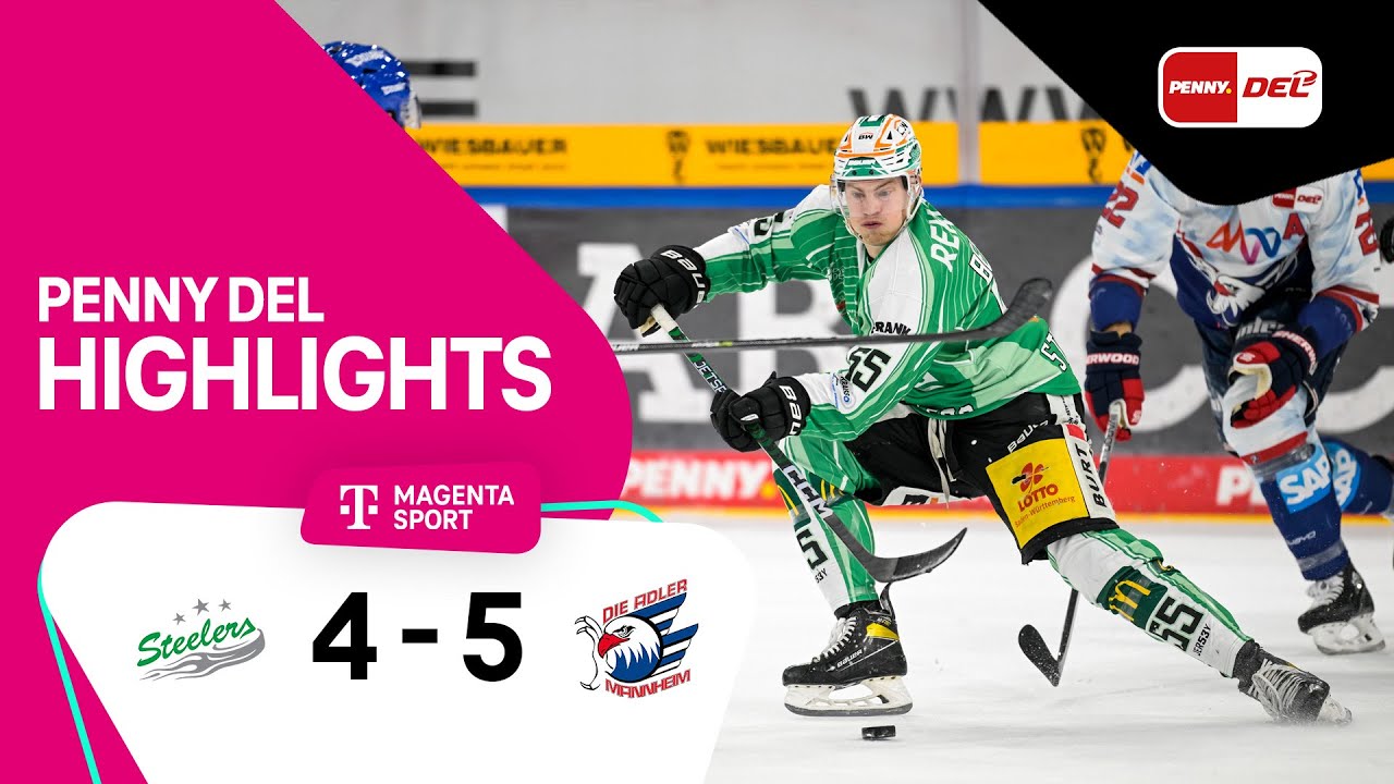 Bietigheim Steelers - Adler Mannheim | Highlights PENNY DEL 22/23 - YouTube