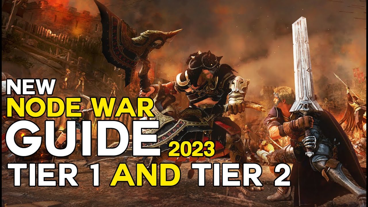 New Guide Node War Tier 1 and Tier 2 | Black Desert Online - YouTube