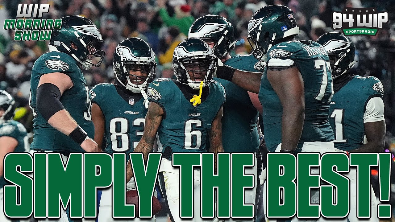 Simply the Best! Eagles Playoff Outlook | 94 WIP Morning Show - YouTube