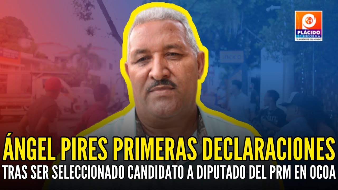 ÁNGEL PIRES PRIMERAS DECLARACIONES TRAS SER SELECCIONADO CANDIDATO A ...