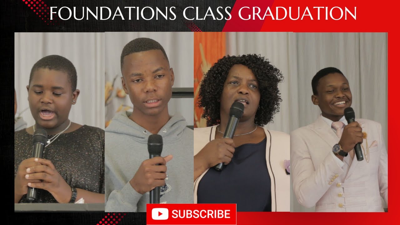 Foundations Class Graduation - YouTube